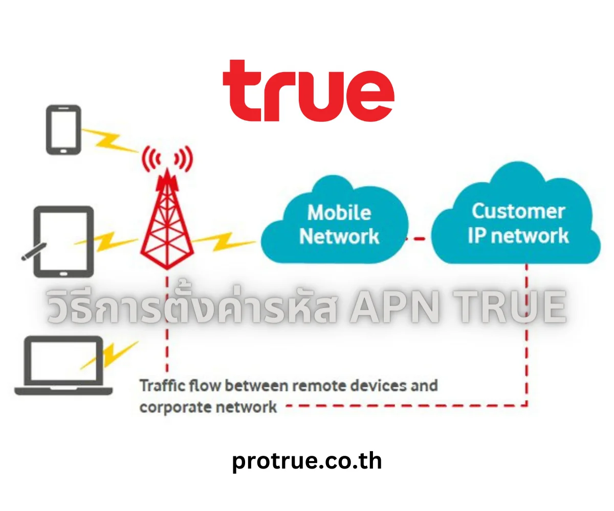 True : สอนวิธีการตั้งค่ารหัส APN True ให้เน็ต 4G + 5G แรงมากกว่าเดิม