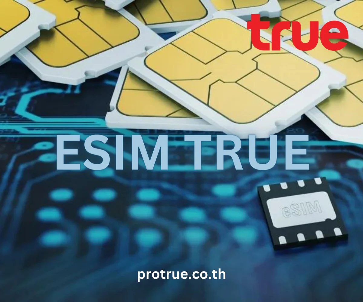 True : เปลี่ยนมาใช้งานเป็น eSIM True ง่าย ๆ ด้วยตนเอง ไม่เสียค่าบริการ
